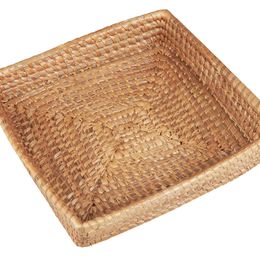 IB Laursen Serviettenhalter aus Jute, 24 x 24 x 5 cm, quadatisch