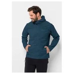 Outdoorjacke Jack Wolfskin "PRELIGHT 2.5L JKT M" Gr. L (52), blau (schwarz, sea) Herren Jacken