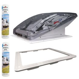 Maxxair MaxxFan Deluxe durchsichtig - Ducato Set