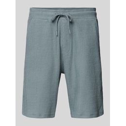 McNeal Straight Leg Shorts mit Strukturmuster