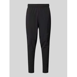 Tapered Fit Sweatpants mit Reißverschlusstaschen