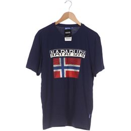 Napapijri Herren T-Shirt, marineblau, Gr. 56