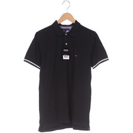 Tommy Hilfiger Herren Poloshirt, schwarz, Gr. 48