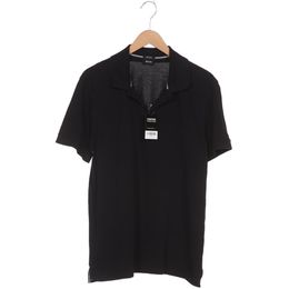 BOSS by Hugo BOSS Herren Poloshirt, schwarz, Gr. 56