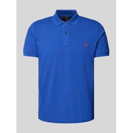 Peuterey Regular Fit Poloshirt mit Logo-Stitching Modell 'ZENO'