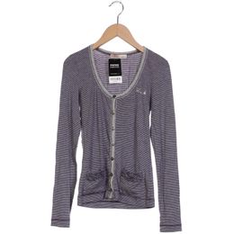 Liu Jo Jeans Damen Strickjacke, flieder, Gr. 34