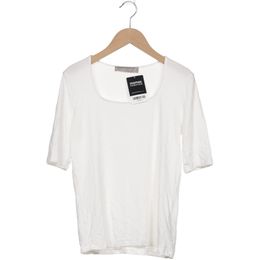 DONNA by HALLHUBER Damen T-Shirt, weiß, Gr. 36