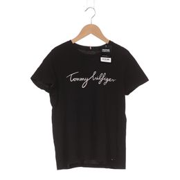 Tommy Hilfiger Damen T-Shirt, schwarz, Gr. 38