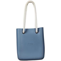 O bag Damen Handtasche, hellblau, Gr.