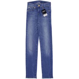 7 For All Mankind Damen Jeans, blau, Gr. 25