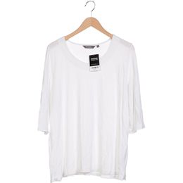 Ulla Popken Damen T-Shirt, weiß, Gr. 50