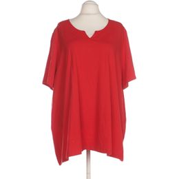 Ulla Popken Damen T-Shirt, rot, Gr. 58