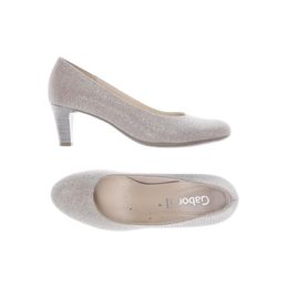 Gabor Damen Pumps, beige, Gr. 4