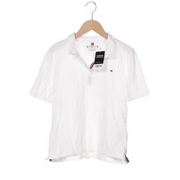 Tommy Hilfiger Damen Poloshirt, weiß, Gr. 38