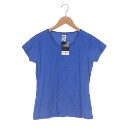 Fruit of the Loom Damen T-Shirt, blau, Gr. 38