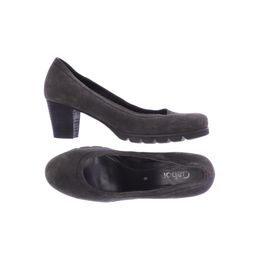 Gabor Damen Pumps, grau, Gr. 6