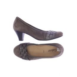 Gabor Damen Pumps, grau, Gr. 4.5