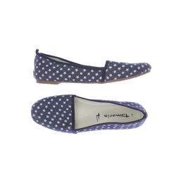 Tamaris Damen Ballerinas, blau, Gr. 41