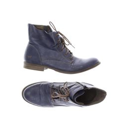 Mustang Herren Stiefel, blau, Gr. 44