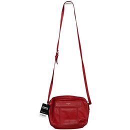 LE TANNEUR Damen Handtasche, rot, Gr.