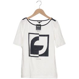 comma, Comma Damen T-Shirt, weiß, Gr. 36