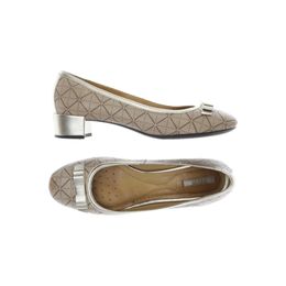 Geox Damen Ballerinas, beige, Gr. 36