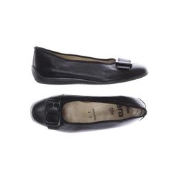 Ara Damen Ballerinas, schwarz, Gr. 4