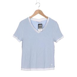 comma, Comma Damen T-Shirt, hellblau, Gr. 38