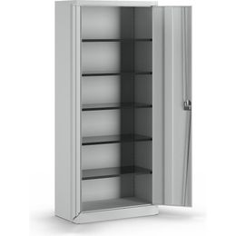 Mauser Universalschrank, extrahoch, HxBxT 2200 x 950 x 500 mm, lichtgrau