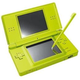 DS Lite inkl. Spiel grün Nintendogs - Dalmatian & Friends (DE Version)