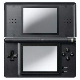 DS Lite inkl. Spiel schwarz Nintendogs - Dalmatian & Friends (DE Version)