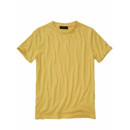 Mey & Edlich Mey & Edlich Herren T-Shirt Regular Fit Gelb einfarbig 46, 48, 50, 52, 54, 56, 58
