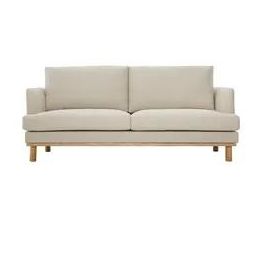 Miliboo Skandinavisches 3-Sitzer-Sofa beige HOBART