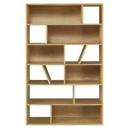 Miliboo Bücherregal mdf Esche Furnier AZTEQUE