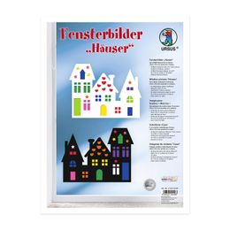 Persen Verlag Fensterbilder, 24 Stück - Häuser