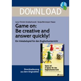 Persen Verlag Game on: Be creative and answer quickly!