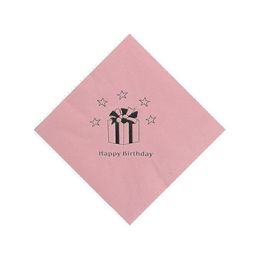 Generic 3-Lagige Happy Birthday-Servietten (Packung Mit 15)