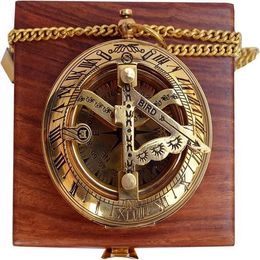 Royal Handicraft Nautischer Kompass Aus Messing Vintage Richtungsmagnetkompass Navigation
