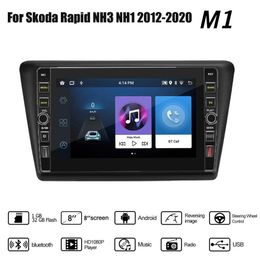 Yousui Auto Parts 8 Zoll Für Skoda Schnelle Nh3 Nh1 2012-2020 Mit Taste Knopf Android Auto Radio Multimedia Player Navigation Stereo Gps 2 Din 1 + 32gb
