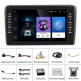 Podofo 8 Zoll Auto Android 9,1 Autoradio Für A3 2008-2012 Touchscreen Gps Navigation Wifi Multimedia Bluetooth Fm Usb-Player