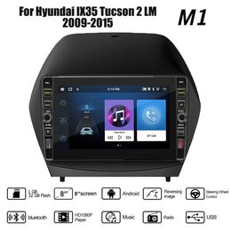 Yousui Auto Parts 8 Zoll 2din Für Hyundai Ix35 Tucson 2 Lm 2009-2015 Mit Taste Knopf Android Auto Stereo Radio Multimedia Video Player Navigation Gps 1 + 32gb