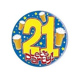 Generic Let'S Party-Abzeichen Zum 21. Geburtstag