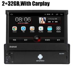 Creativecode 9701 7 Zoll Kapazitiver Teleskopbildschirm Android-System Auto Gps-Navigation Intelligentes Bluetooth-Radio Auto Mp5-Player