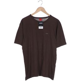 Esprit Herren T-Shirt, braun, Gr. 54