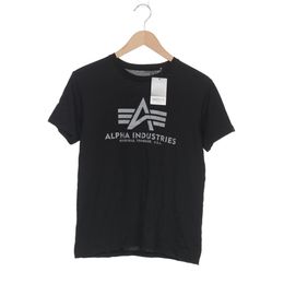 Alpha Industries Herren T-Shirt, schwarz, Gr. 46