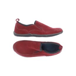 LANDS' END Lands End Herren Halbschuh, rot, Gr. 41.5