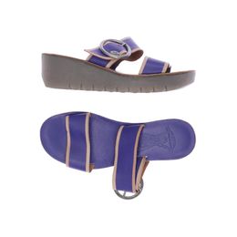 Fly London Damen Sandale, marineblau, Gr. 38