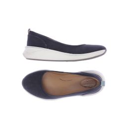 Clarks Damen Ballerinas, marineblau, Gr. 35.5