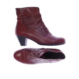 Gabor Damen Stiefelette, bordeaux, Gr. 5.5