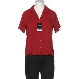 King Louie Damen Bluse, rot, Gr. 36